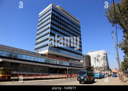 the modern city center in Addis Ababa, Ethiopia Stock Photo - Alamy