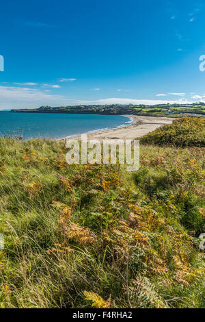 View of Lligwy Bay, Isle of Anglesey, North Wales, UK. Taken on 14th ...