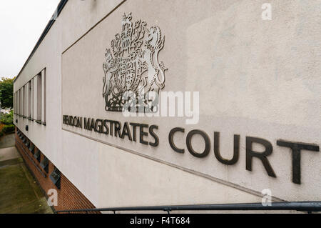Hendon Magistrates Court, London NW9 Stock Photo - Alamy