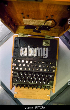The Nazi German Enigma M4 cipher machine used during World War II ...