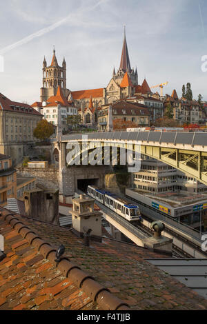 Lausanne, subway, underground Stock Photo - Alamy