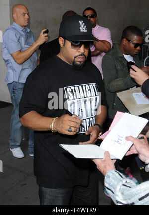 Ice Cube at BBC Radio 1 to promote new movie Straight Outta Compton ...