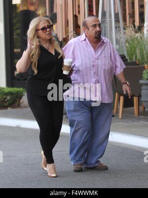 'Borat' star Ken Davitian goes shopping at The Grove with a female ...