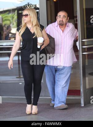 'Borat' star Ken Davitian goes shopping at The Grove with a female ...