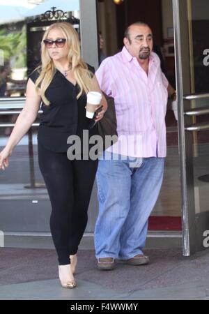 'Borat' star Ken Davitian goes shopping at The Grove with a female ...