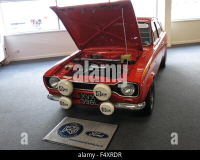 Ford Escort mk1 RS1600 RS 1600 - in Red 1973 Model - as shown at RSOC ...