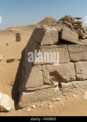 The 5th Dynasty Pyramid Complex of Abu Sir, Egypt Stock Photo - Alamy