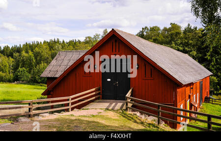 Sweden, Smaland, Gibberyd, Katthult farm, shooting location Astrid ...