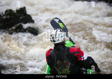 Henllan, Ceredigion, Wales, UK. 24th Oct, 2015. The annual Teifi Tour ...