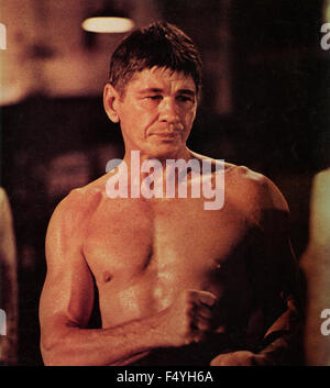The American actor Charles Bronson in a scene from the movie "Joe ...