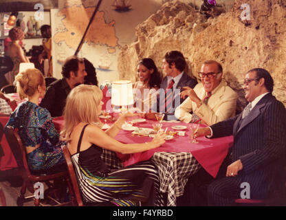 Actors Gabriele Tinti and Norma Jordan in the Italian movie "La ragazza ...