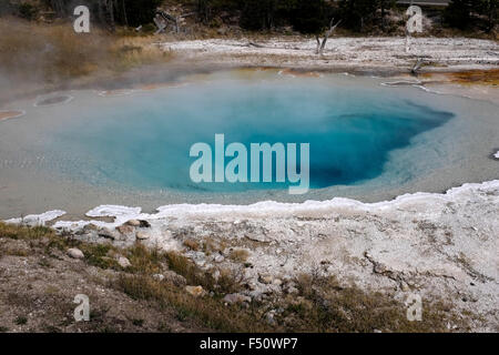 Celestine Pool In Yellowstone National Park Stock Photo - Alamy
