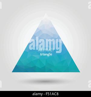 Triangle abstract vector icon Stock Vector Image & Art - Alamy