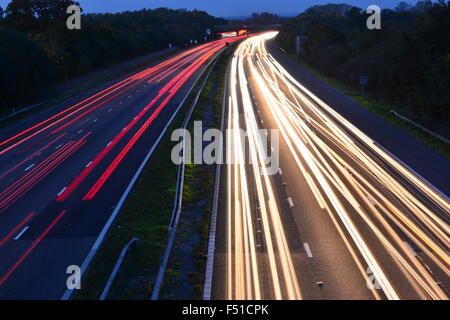M23 Motorway near London Stock Photo - Alamy