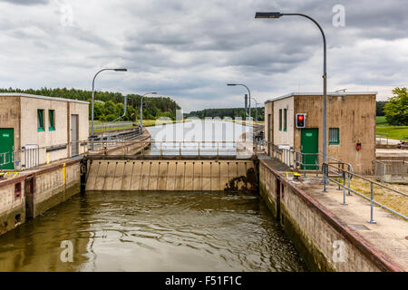 Lock on the Main-Danube River near Nuremberg, Germany Stock Photo - Alamy