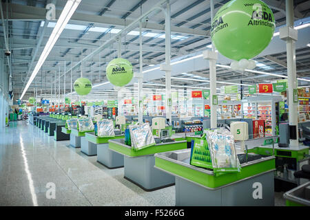 Asda Open their new store in Altrincham, Cheshire, UK on George ...