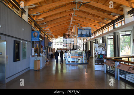 The Blue Ridge Parkway Visitor Center located near Asheville, North ...