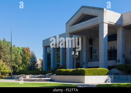 Supreme Court of Nevada building in Carson City, NV Stock Photo - Alamy