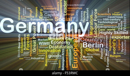 Background concept wordcloud illustration of Germany Stock Photo - Alamy