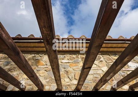 wood diagonal pergola structure material grating grate grid grille ...