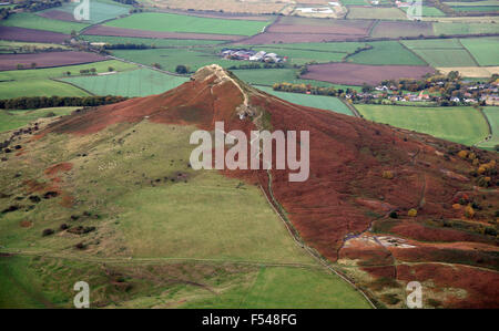 aerial view of Roseberry Topping from over 1500' up (so no National ...