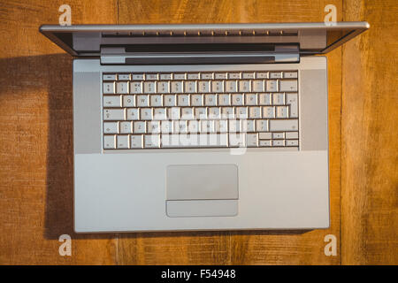 Above view of a laptop Stock Photo - Alamy