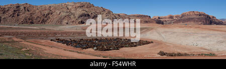 Moab, Utah - Radioactive uranium tailings cleanup Stock Photo - Alamy