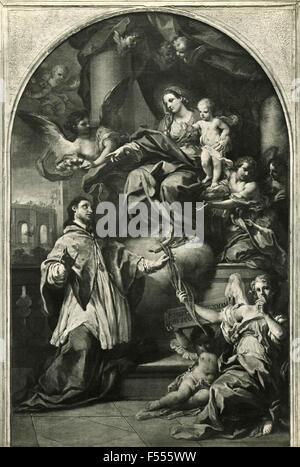 Picture gallery Borghese, Rome: St. Peter weeping, painting by Giacinto ...