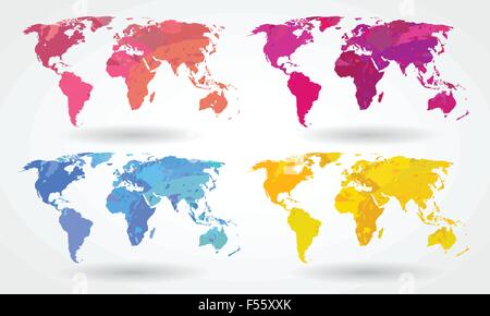world map icon Stock Vector Image & Art - Alamy
