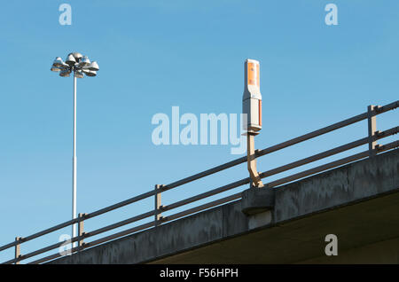Motorway emergency telephone, UK Stock Photo - Alamy