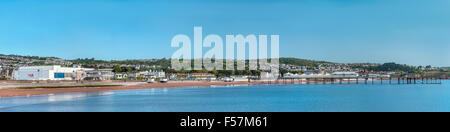 Paignton Pier, Paignton, Devon, UK Stock Photo - Alamy