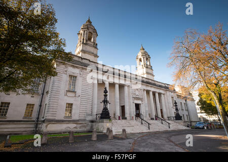 Cardiff Crown Court, Cathays Park, Cardiff, Wales Stock Photo - Alamy