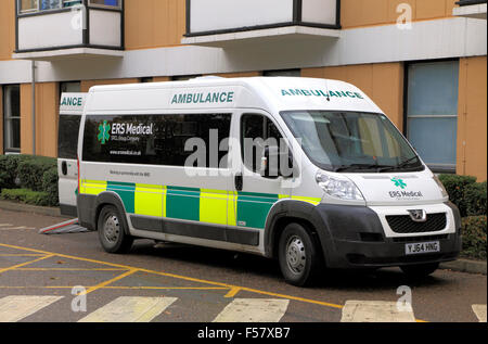 ERS Medical, Ambulance, Queen Elizabeth Hospital, Kings Lynn, Norfolk ...
