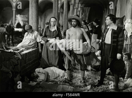 Scene from the movie "The Betrothed" by M. Camerini, 1941 Stock Photo ...