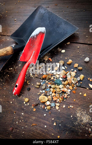 Tools of gold digger Stock Photo - Alamy