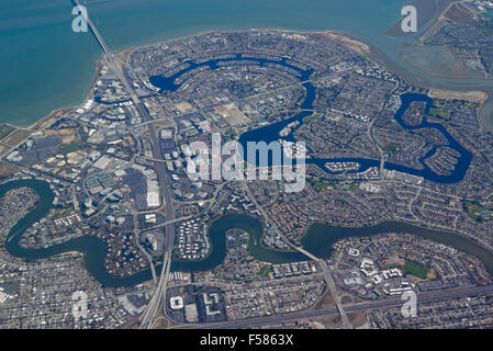 Map of the city of Hayward, CA Stock Photo - Alamy