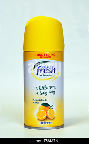 Nice 'n' Fresh Air Freshener Aerosol Stock Photo - Alamy