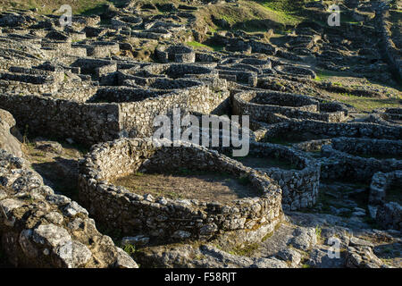 Celtic Hill Fort of Santa Tecla Northern Spain Galicia Stock Photo - Alamy