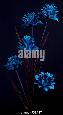 Background and texture of artificial flowers. Studio Photo Stock Photo ...