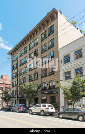 "The Homer" building, a heritage Vancouver apartment Building at Homer ...