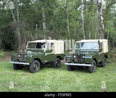 Land Rover 81" inch Prototype chassis powered by a B40 2.8 Litre rolls ...