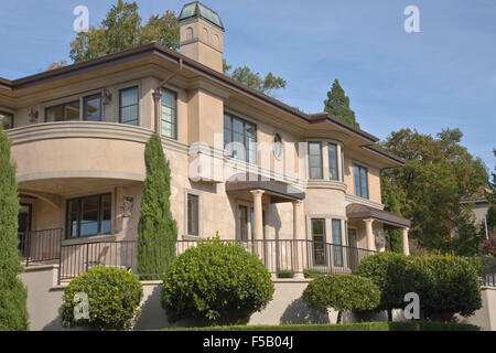 Large mansion a museum in Queen's Ann area Seattle WA Stock Photo - Alamy