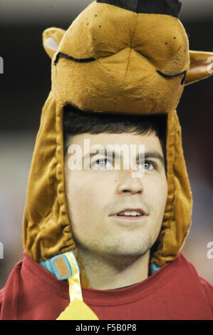 Philadelphia, Pennsylvania, USA. 1st Nov, 2015. A happy Temple fan ...