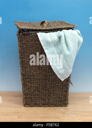 clothing items washed cotton fabric texture with seams, clasps, buttons ...