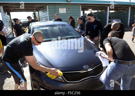 Usa. 1st Nov, 2015. ASEC -- APD cadets Robert Sanchez, left, and ...