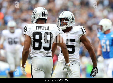 October 25, 2015 Wide receiver Amari Cooper #89 of the Oakland Raiders ...