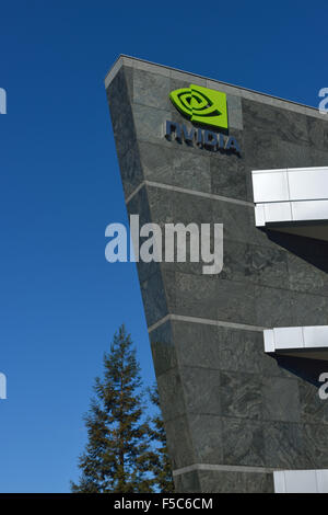 The original Nvidia Corporation headquarters in Silicon Valley, Santa ...