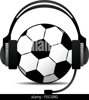 Microphone podcast soccer Stock Vector Image & Art - Alamy