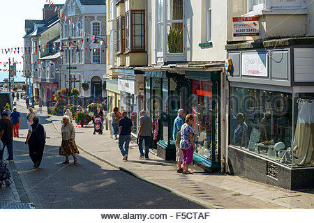 Seaton Town centre Stock Photo: 25526200 - Alamy