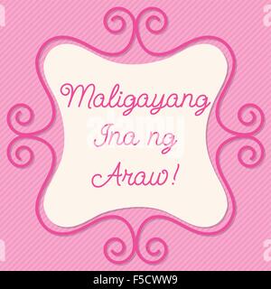 Tagalog doodle frame card in vector format Stock Vector Image & Art - Alamy